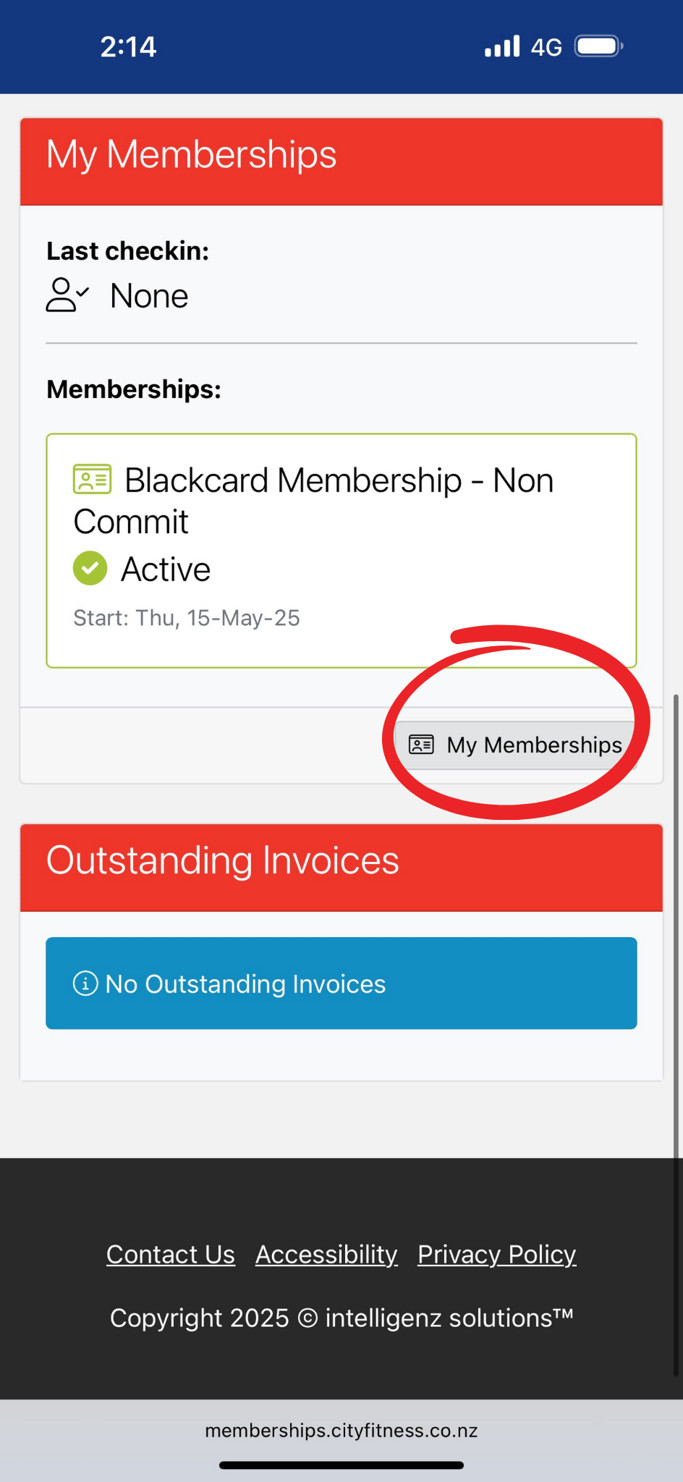 Placing Memberships On Hold From a Mobile Device